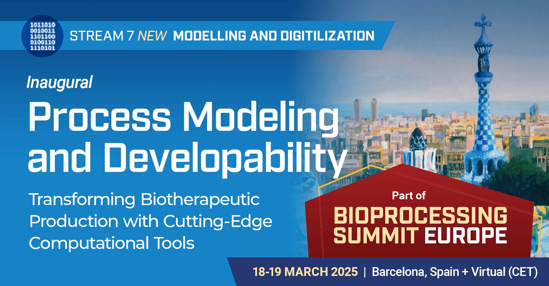 Process Modelling and Developability | Bioprocessing Summit Europe | 18 ...